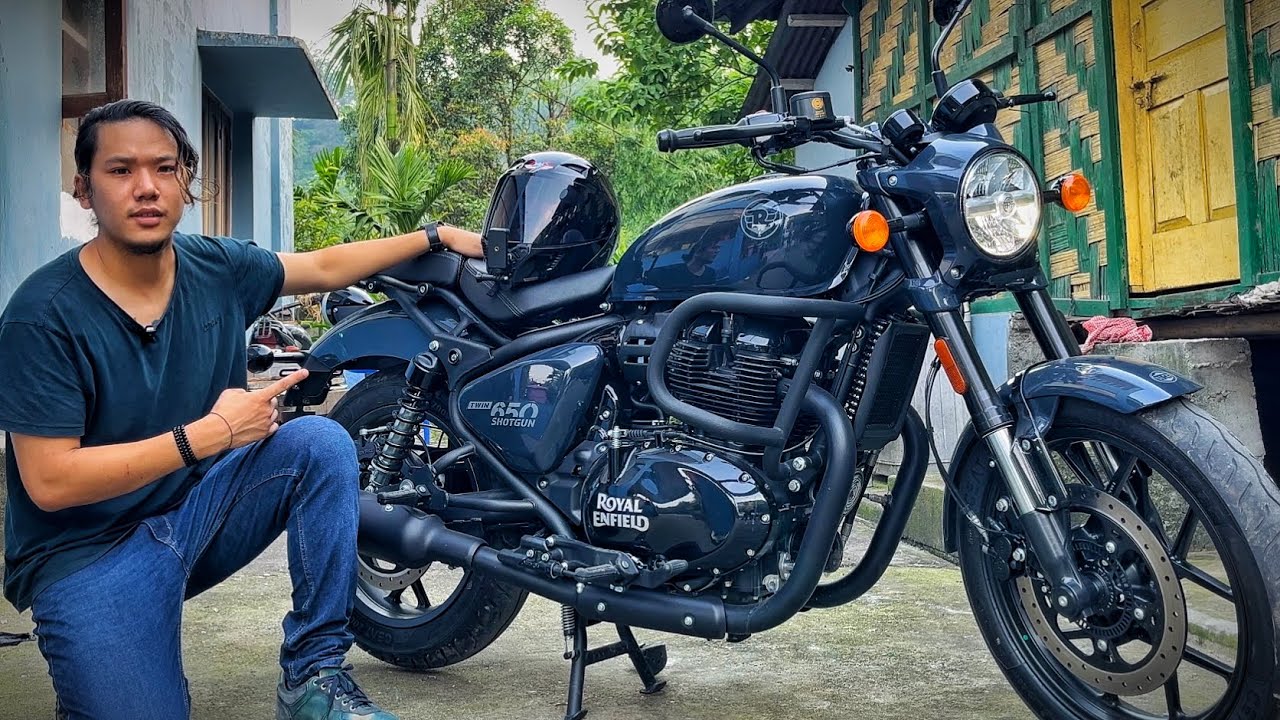 Tour of my New Bike🤗 SHOTGUN 650 by Royal Enfield | Honest Review | - YouTube