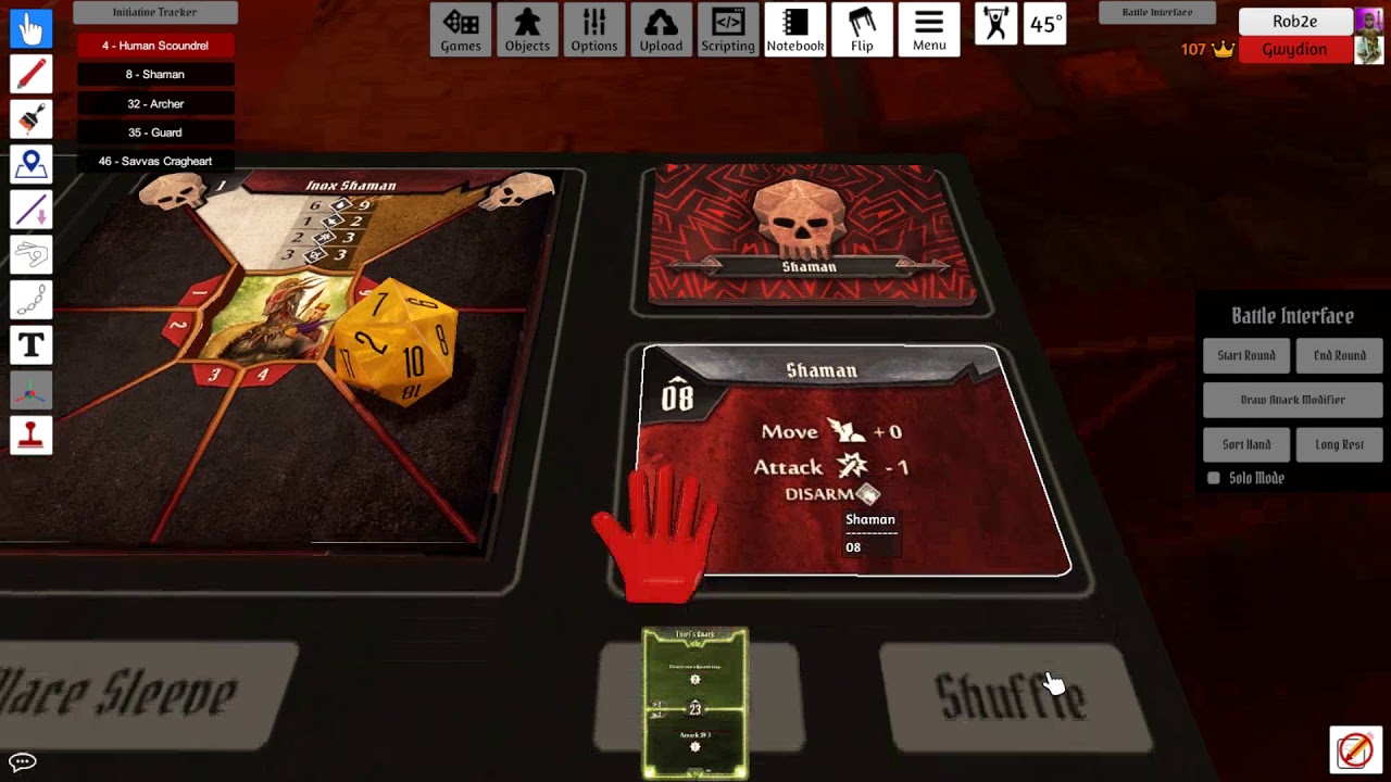Gloomhaven Board game on Tabletop Simulator - YouTube