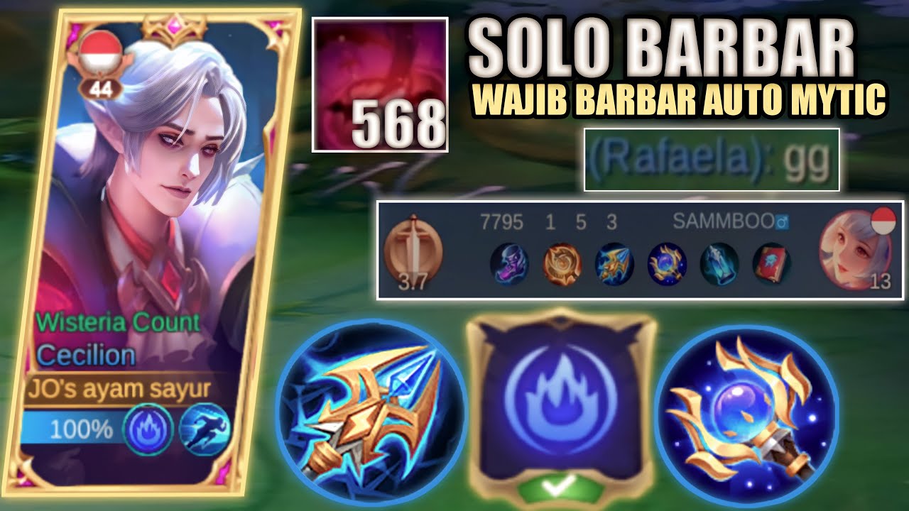 CECILON 500 STACK FULL ITEM BIRU ~ CECILION BEST BUILD 2023 ~ MOBILE ...