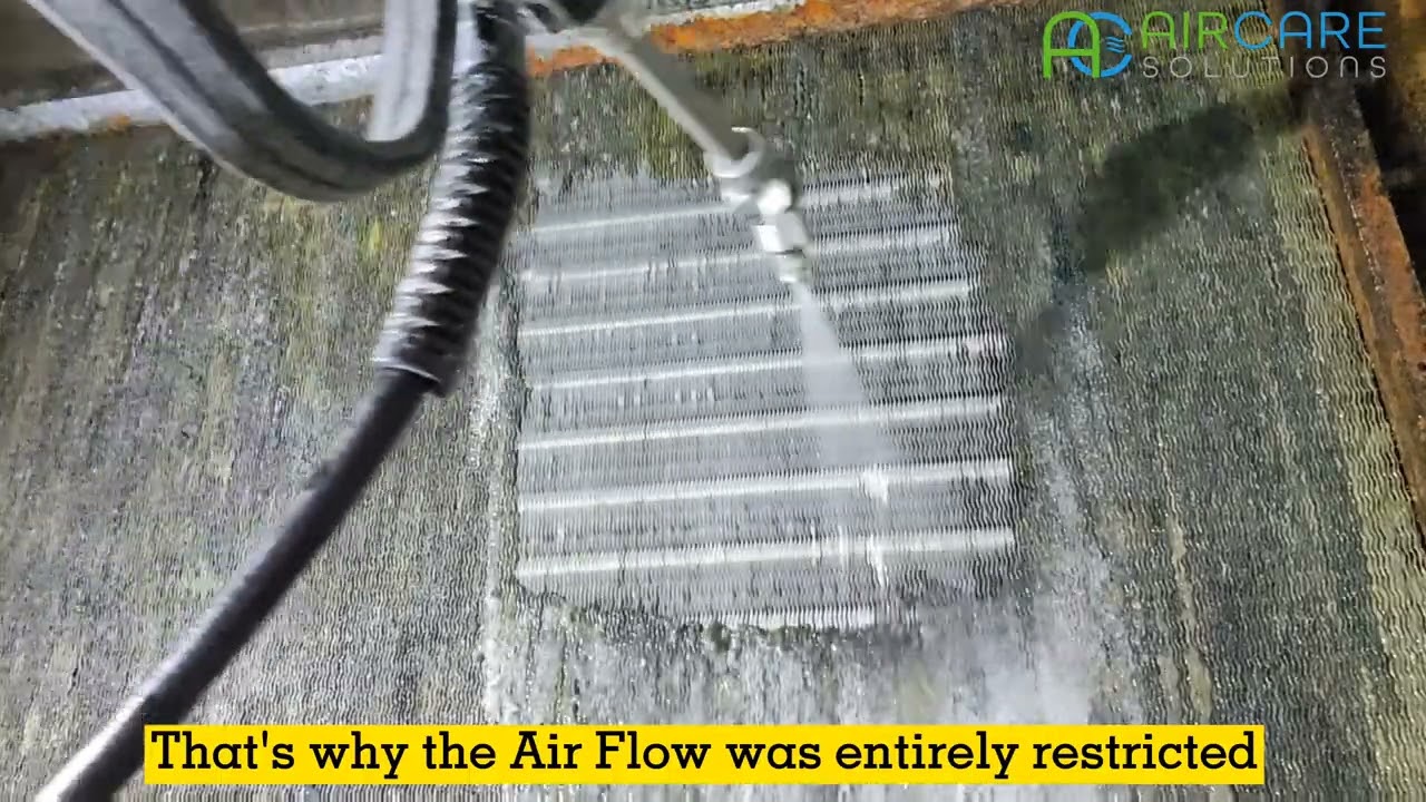 Air Handling Unit (AHU) cleaning - YouTube