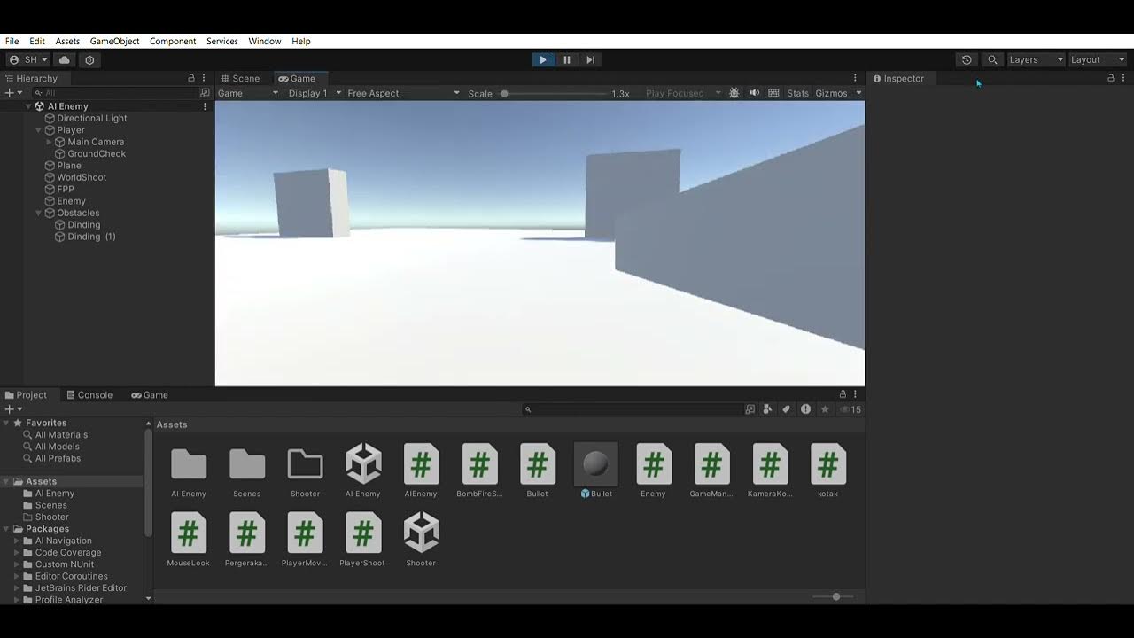 video implementasi AI unity - YouTube