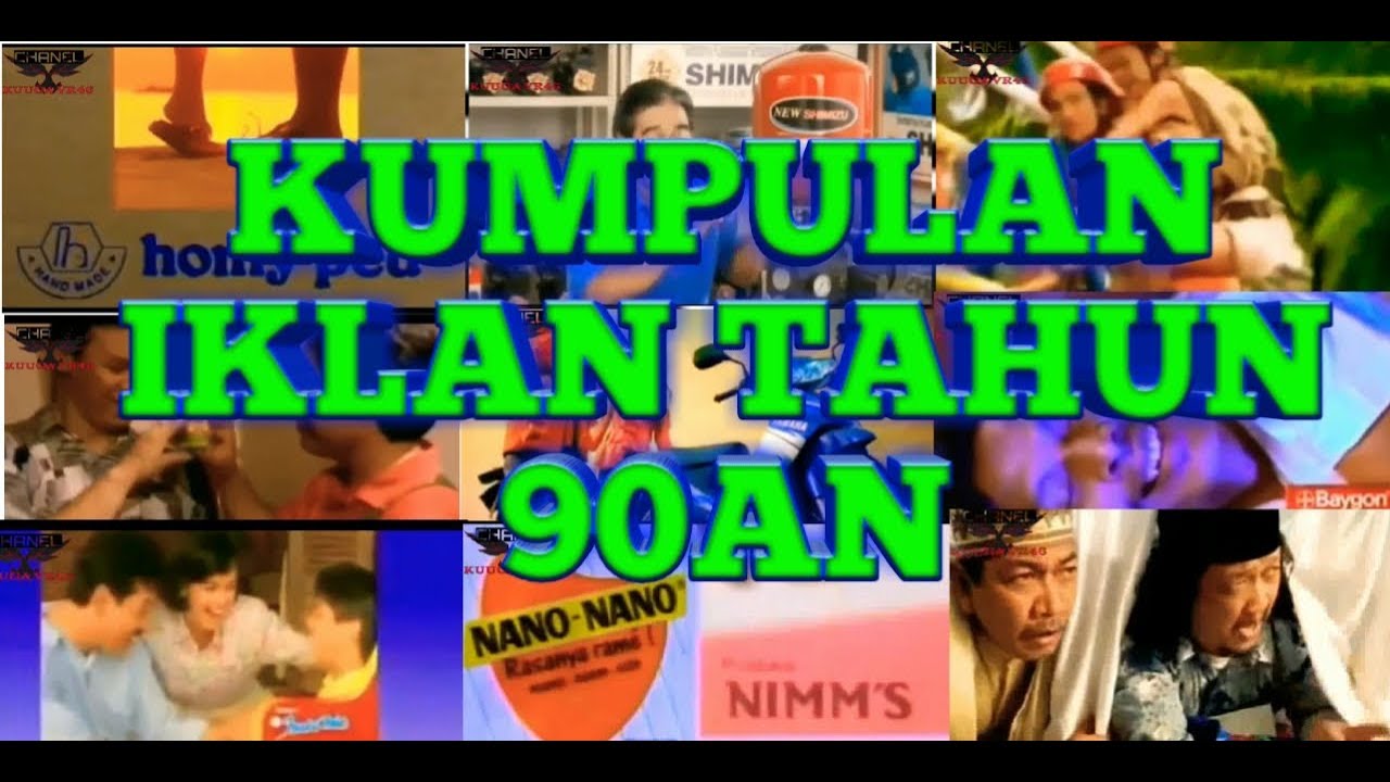 Jadul- Kumpulan Iklan Tahun 90an Nostalgia Iklan Jadul - YouTube