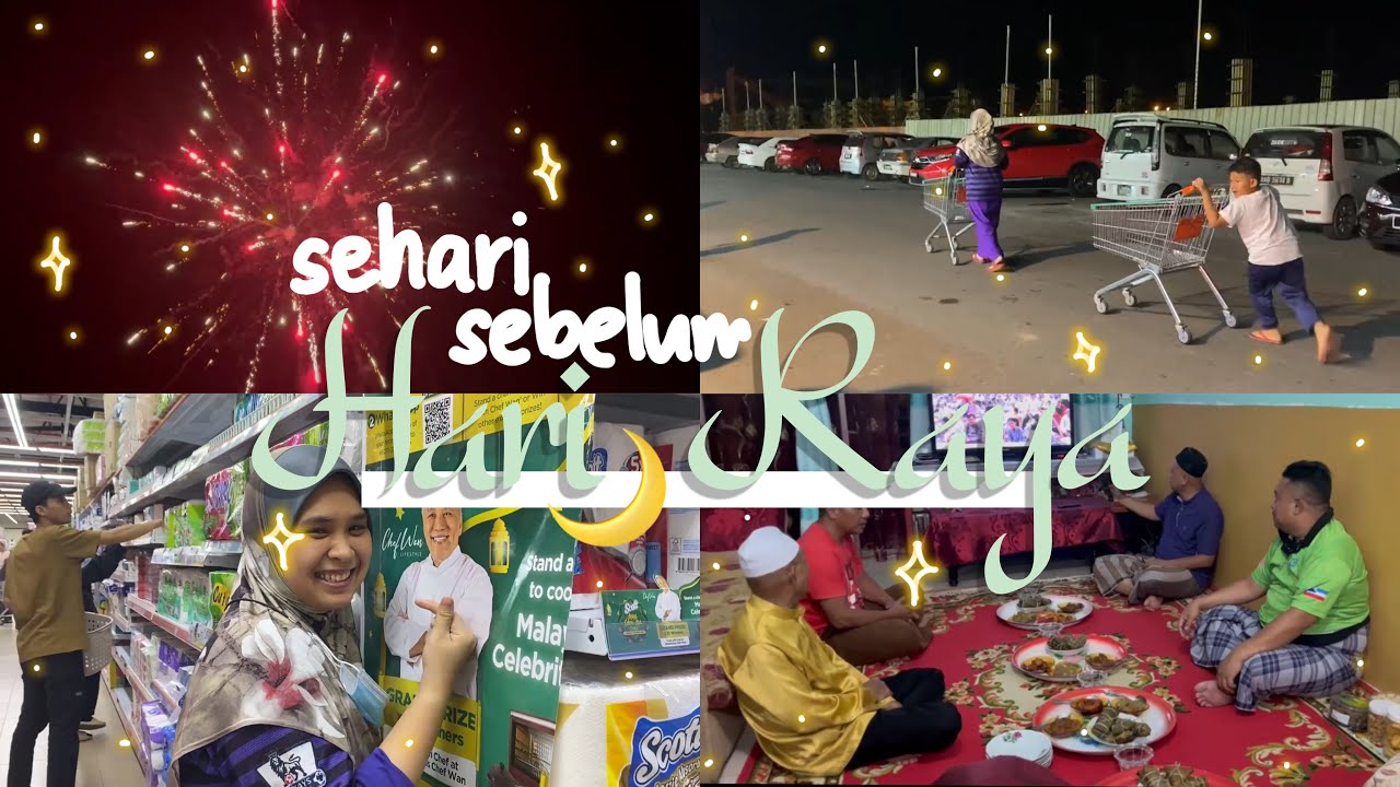 VLOG MALAM RAYA || Part 2 - YouTube
