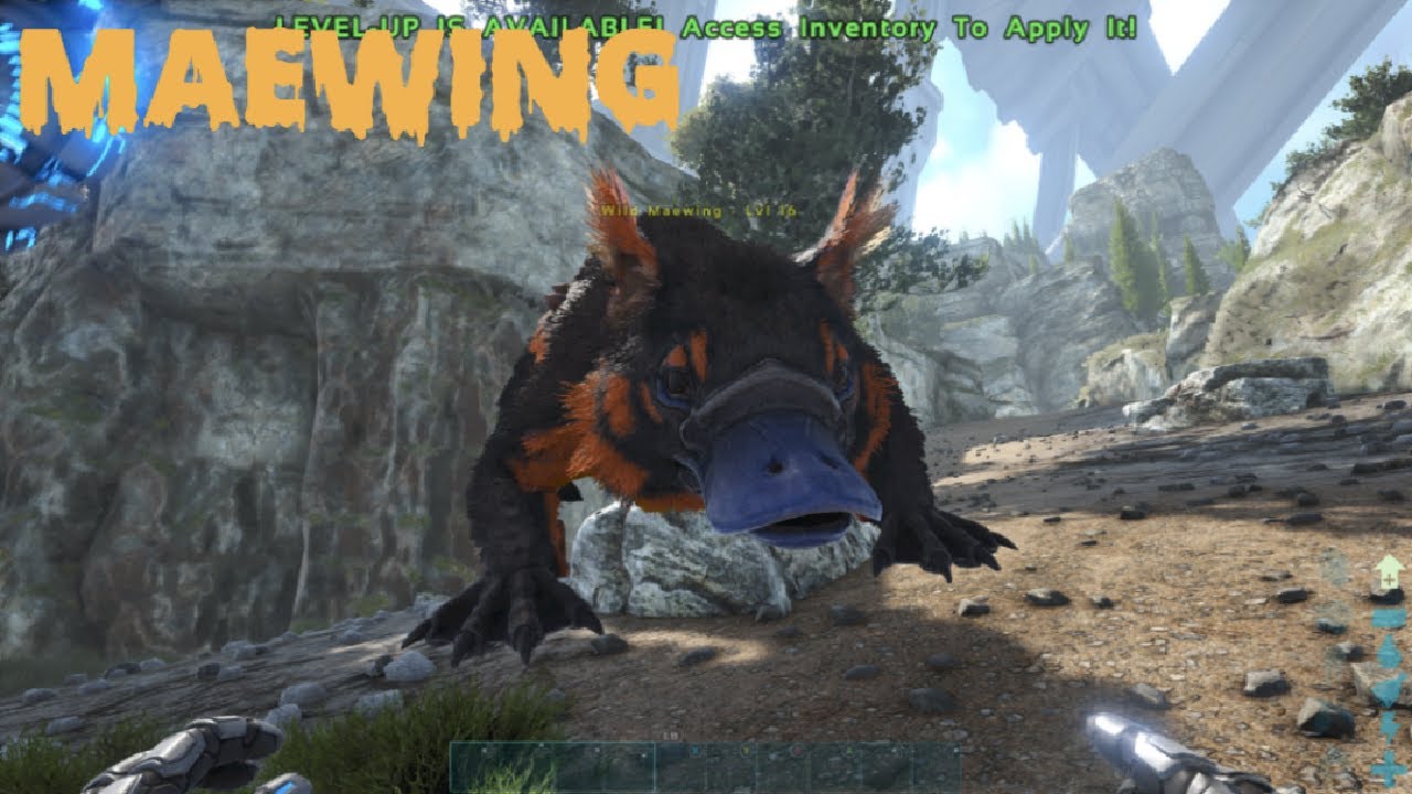 New Maewing In Ark Genesis Part 2 + Taming/Abilities - YouTube