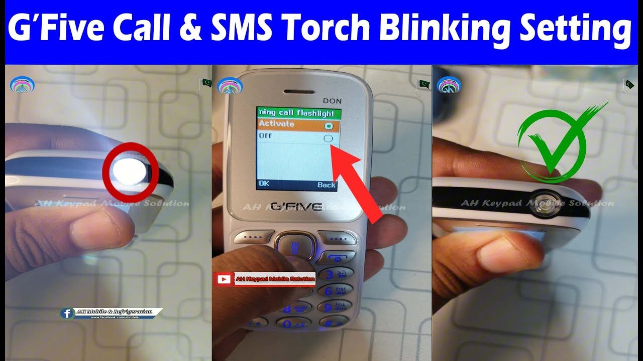 GFive Keypad Mobile Hidden Settings During Call & Massage Torch ...