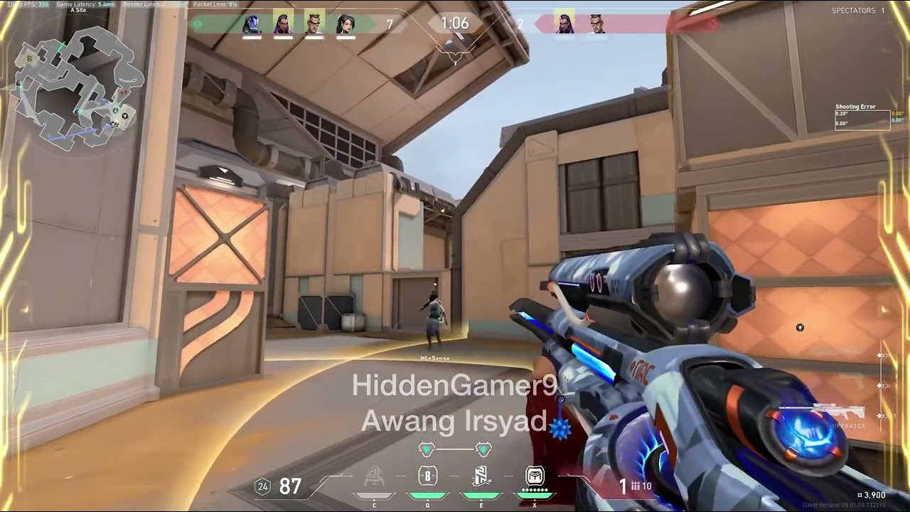 [VALORANT] Prelude To Chaos Operator Ace! - YouTube