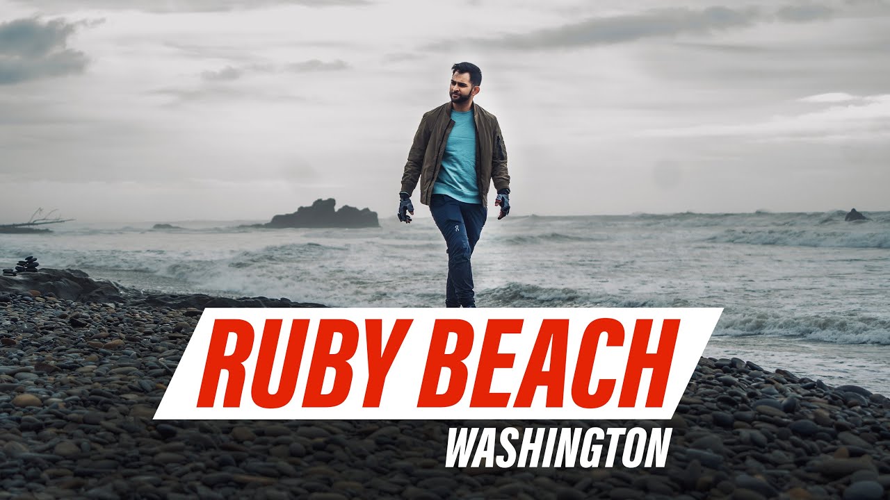 RUBY BEACH - CINEMATIC DRONE FOOTAGE WITH CHILL LOFI STUDY MUSIC // 4K ...