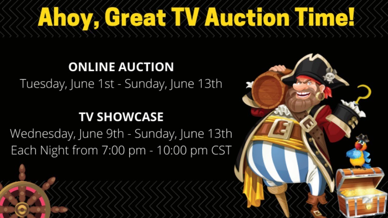 Great TV Auction 2021 - June 11th - YouTube