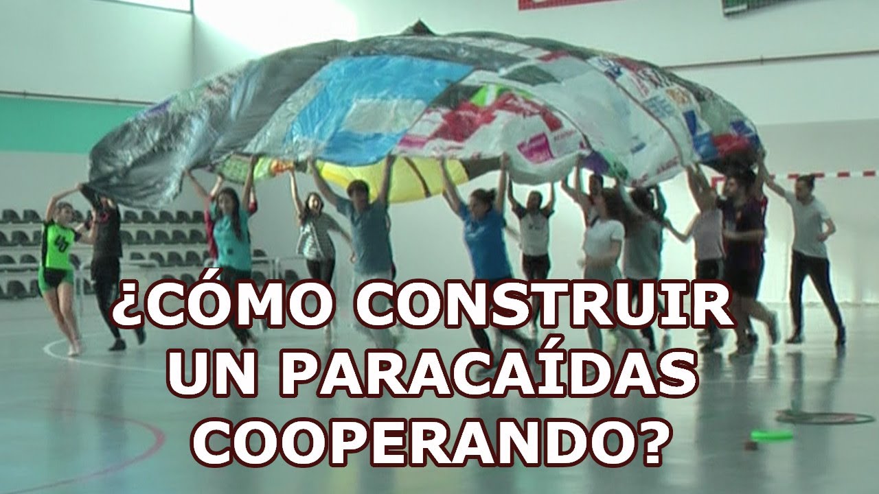 ¿Cómo construir un PARACAÍDAS cooperando? - YouTube