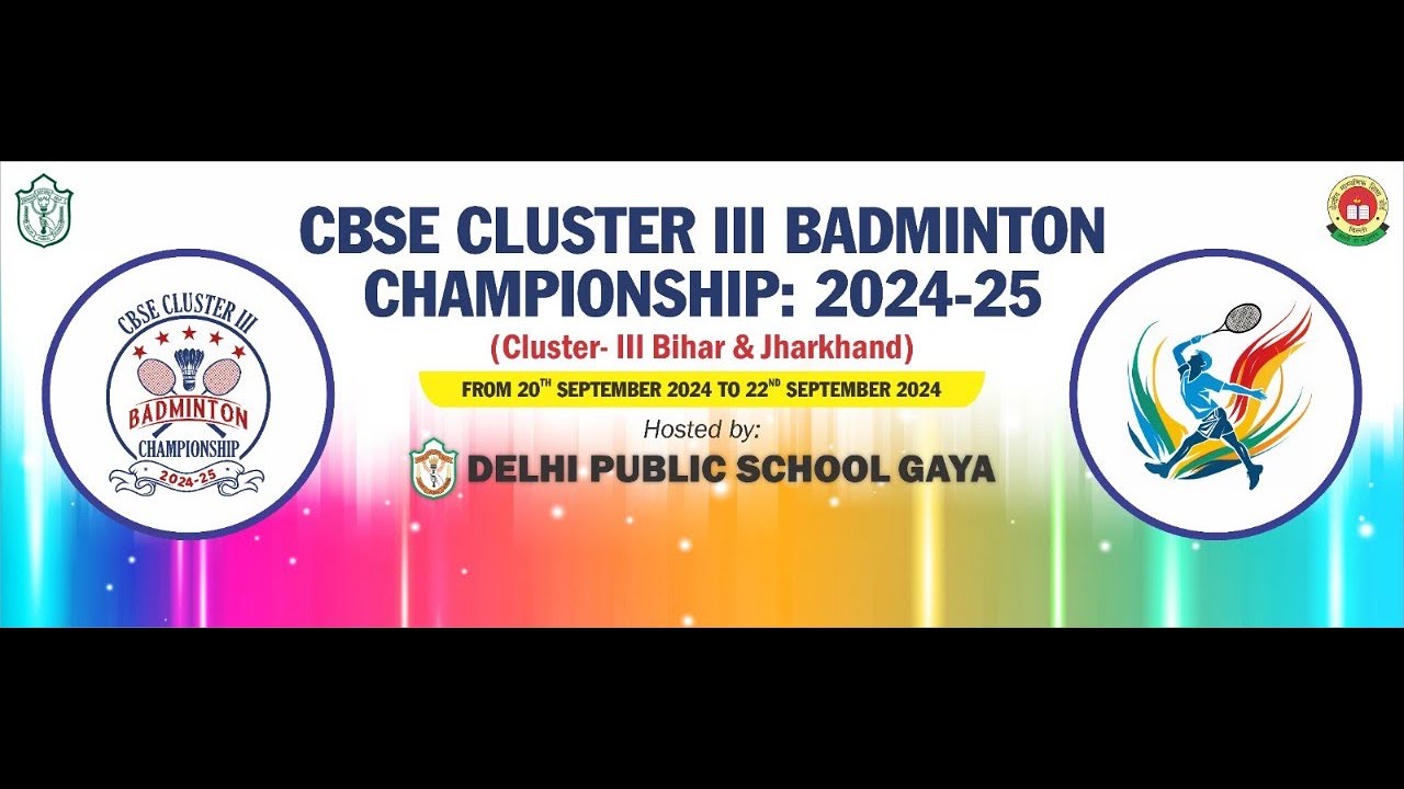 CBSE CLUSTER BADMINTON CHAMPIONSHIP 2024-25 SEMIFINALS - YouTube