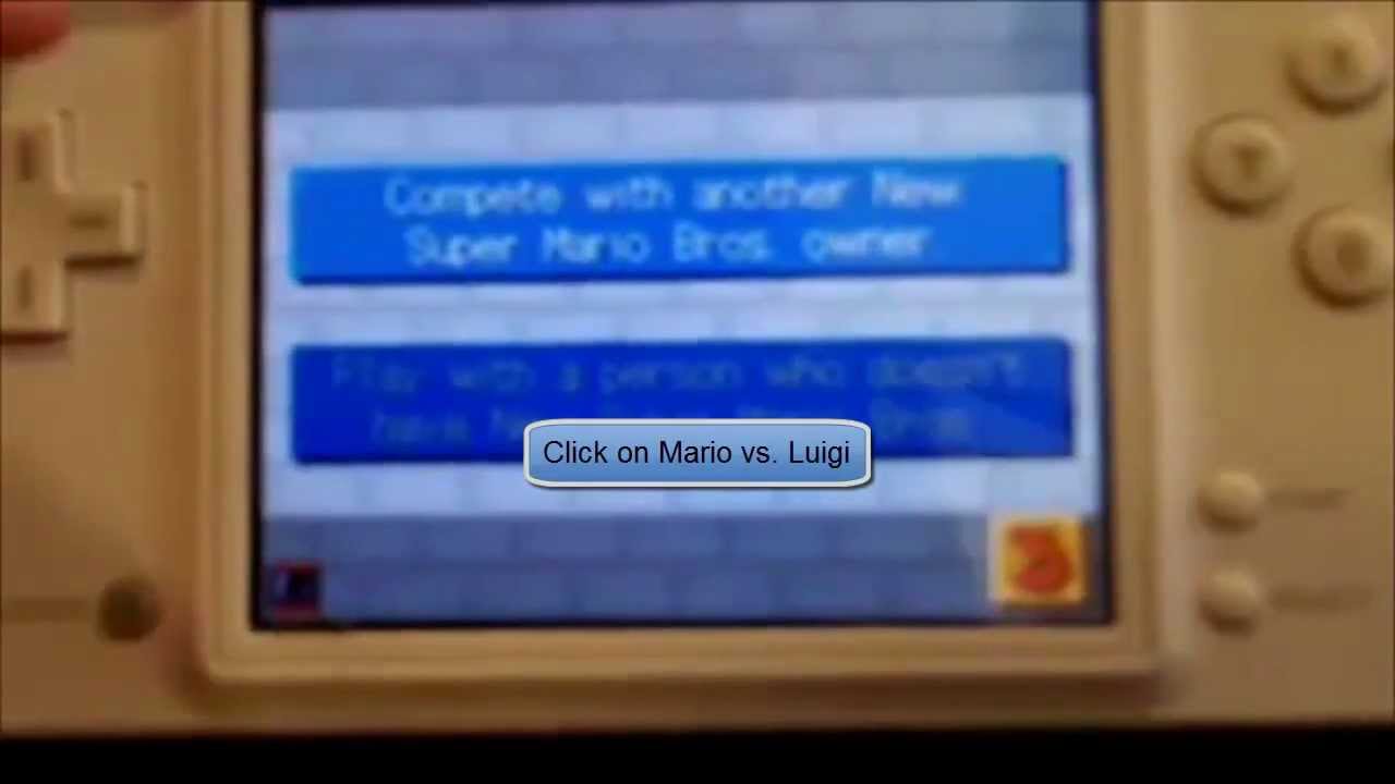 How to do a Nintendo DS download New Super Mario Brothers Easy DSi ...