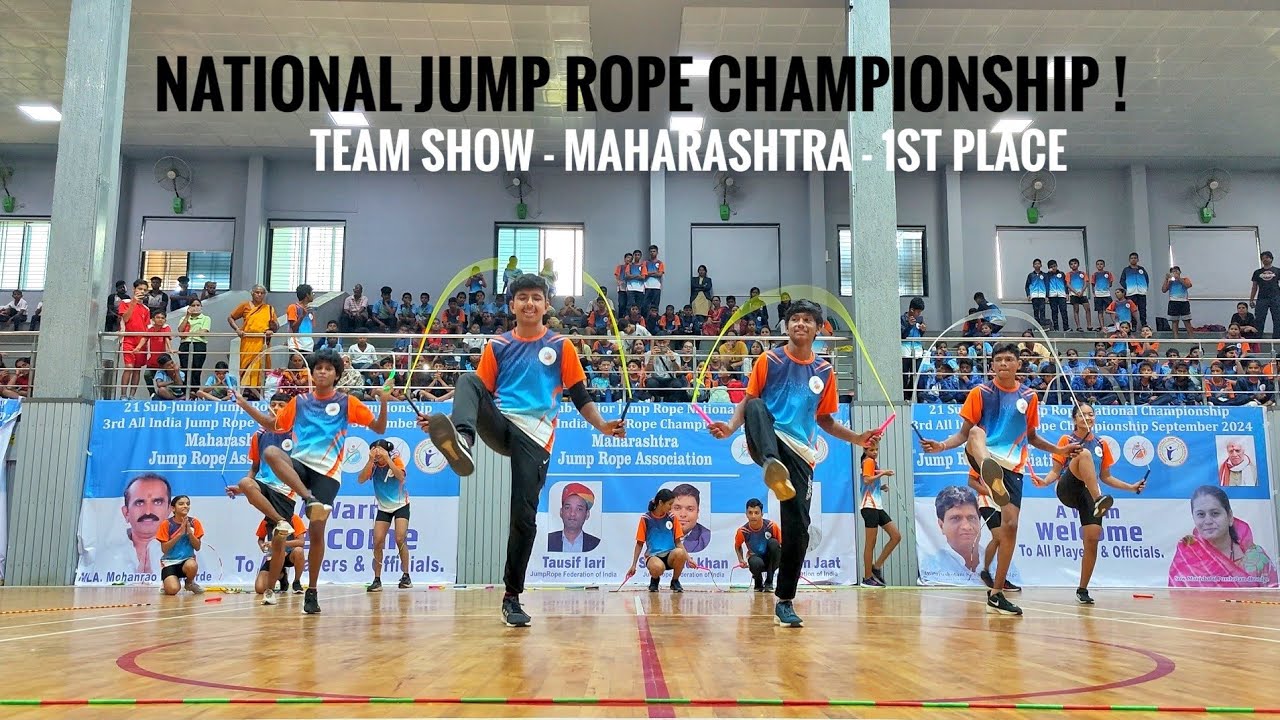 National Jump Rope Championship '2024 - Team Show Competition : Winner ...