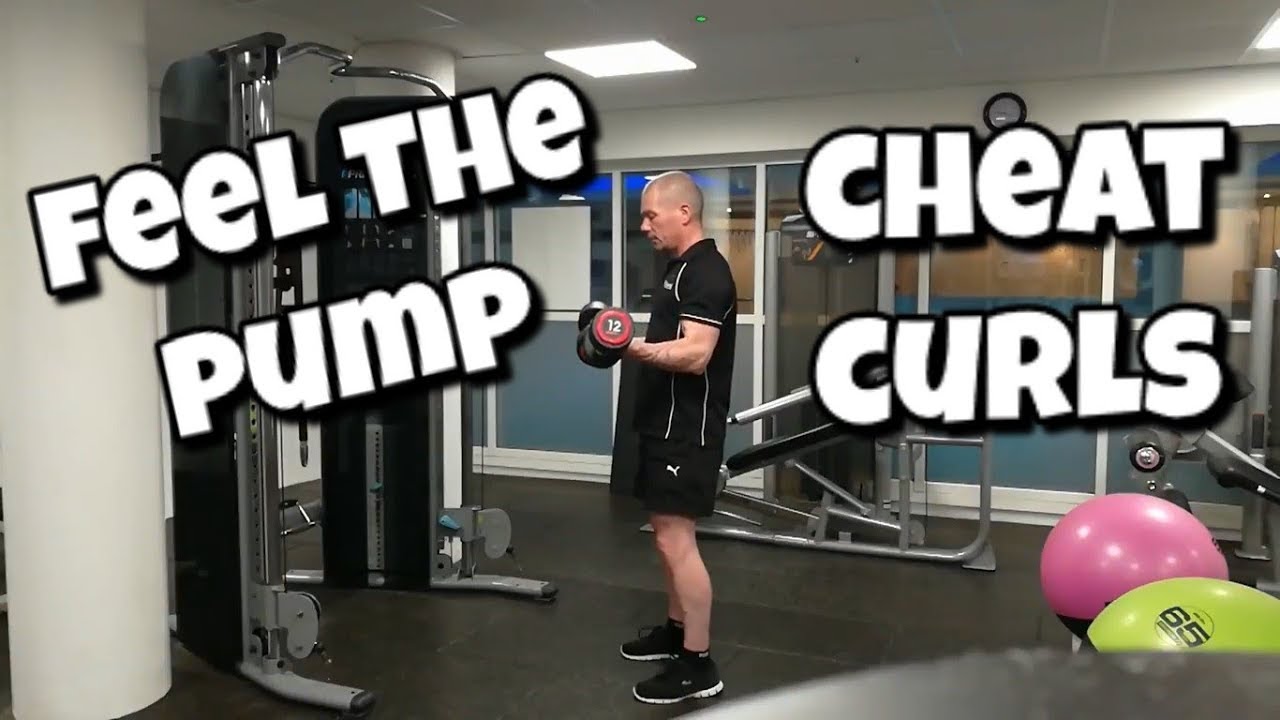 HOW TO DO CHEAT CURLS - YouTube