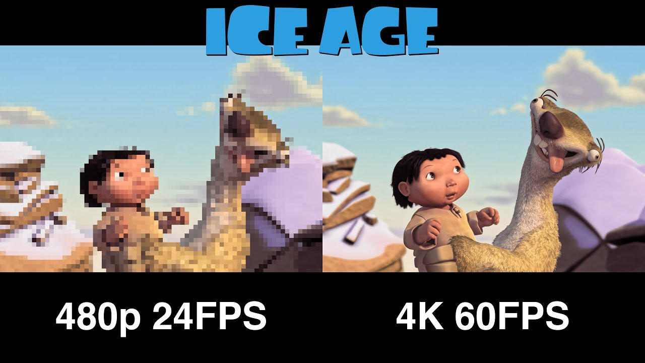 Disney's Ice Age (2002) in 4K 60FPS (Remastered by Artifical ...