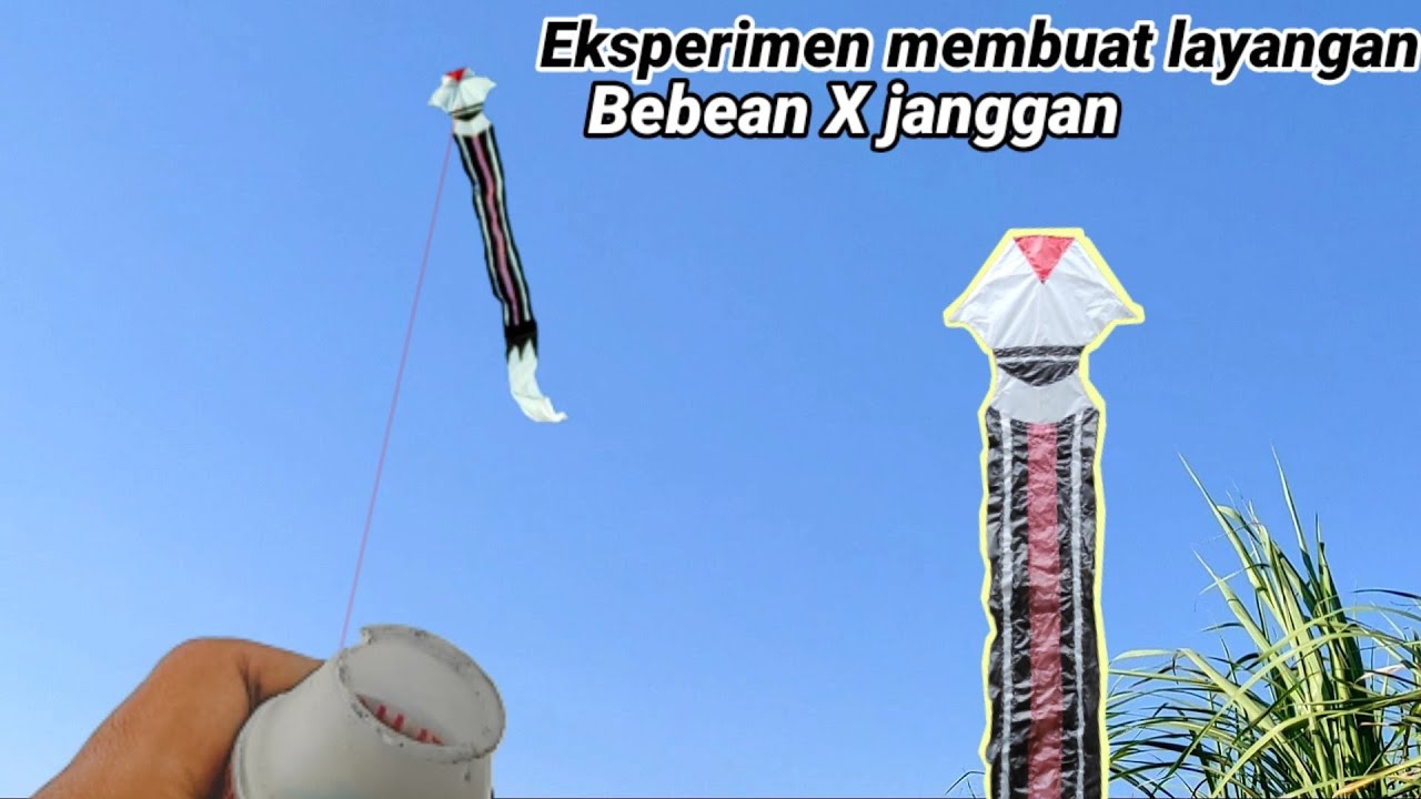 Eksperimen bikin layangan bebean X janggan mini - YouTube