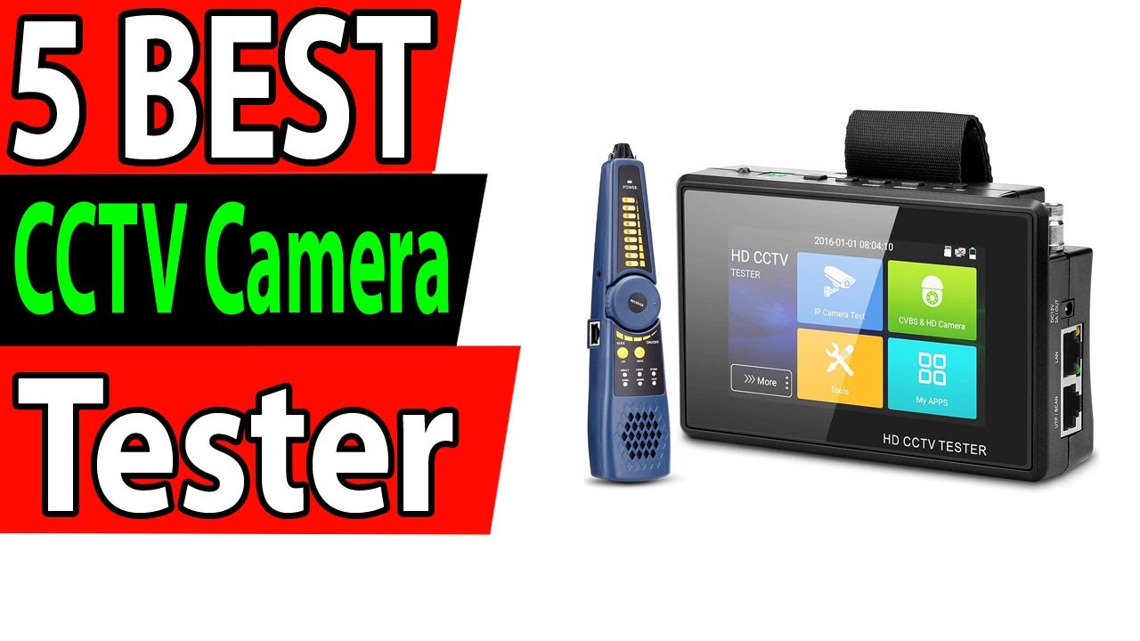5 Best CCTV Camera Tester Review 2024 - YouTube
