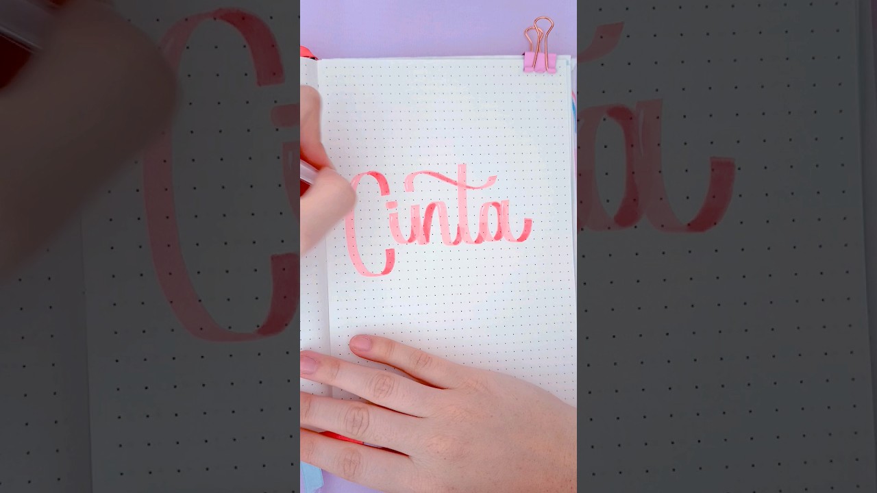 letras cinta 🧵 #lettering - YouTube