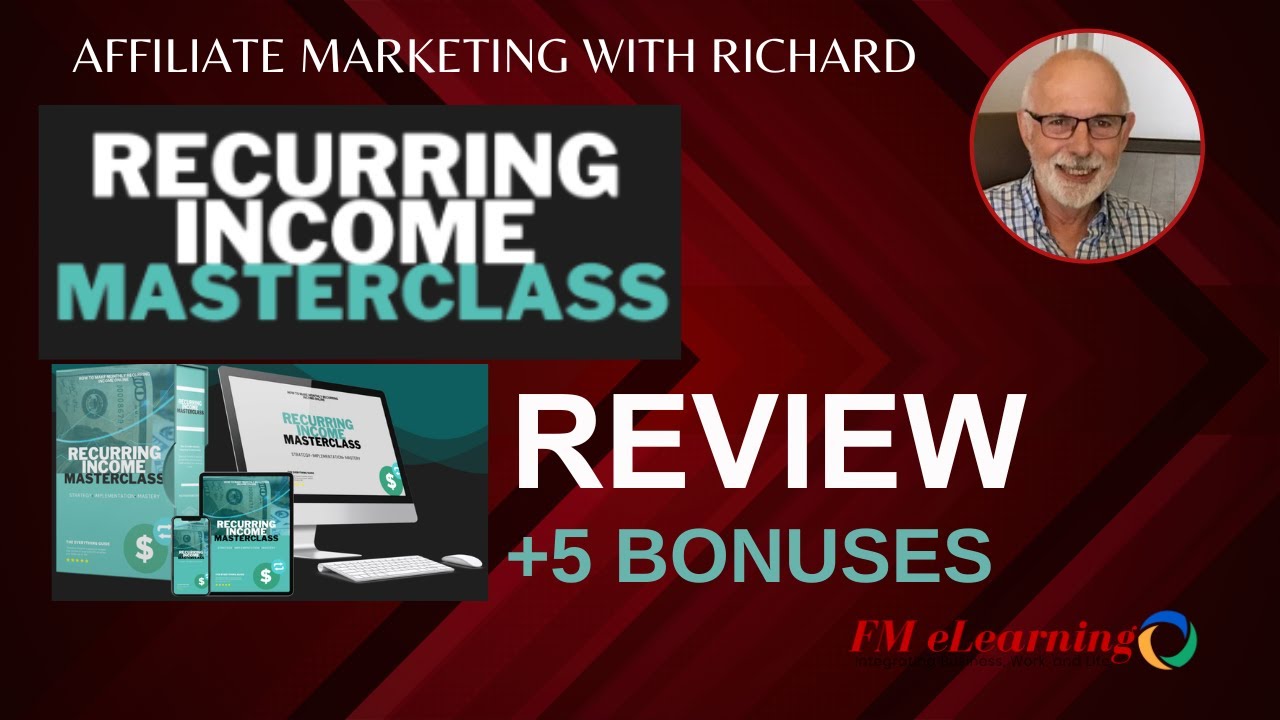 Recurring Income Masterclass PLR Review +5 Bonuses - YouTube
