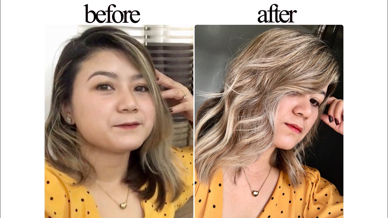 Paano maging tisay??? 😂 New Hair Color Transformation - YouTube