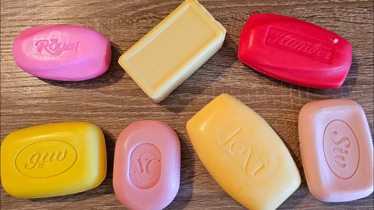 ASMR Cutting soap|asmr soap - YouTube