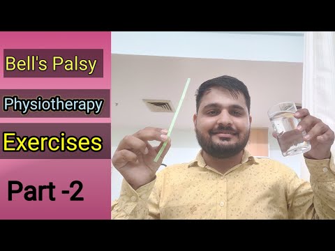 Bell's Palsy exercises Part - 2 - YouTube
