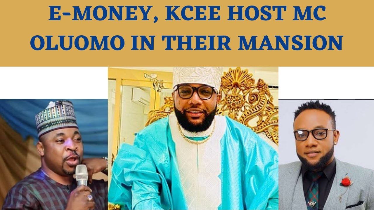 E-MONEY, KCEE HOST MC OLUOMO / OLUOMO GETS GIFT OF MONEY - YouTube