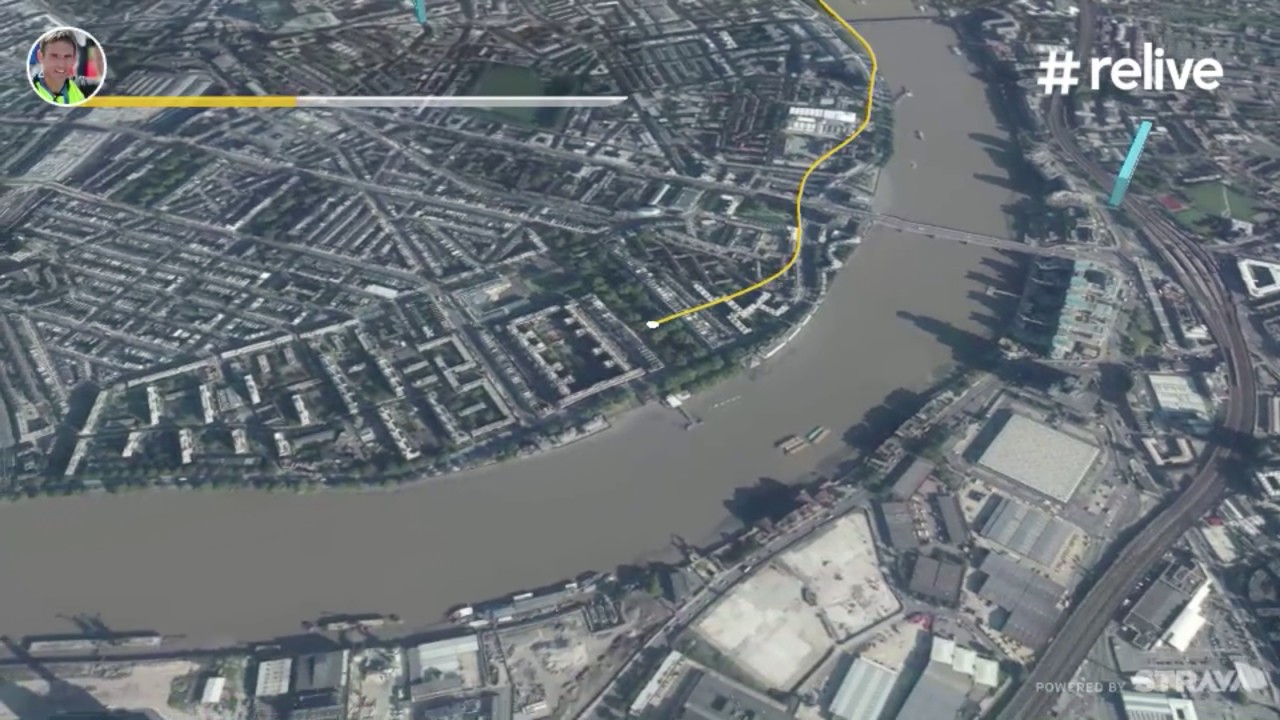 Zwift Running - The London Expansion Map Route - YouTube