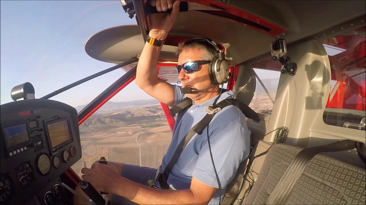 Fran solo flight - YouTube