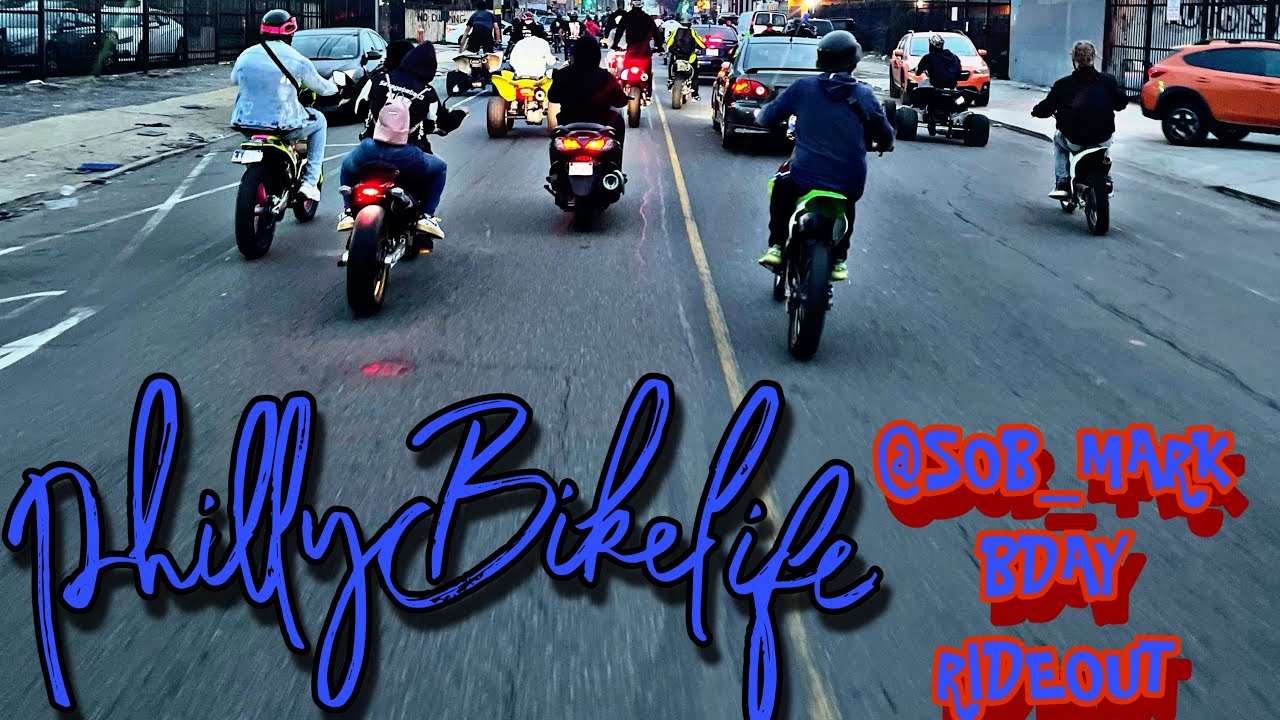 Sob_Mark bday ride out 2022 PHILLYBIKELIFE - YouTube
