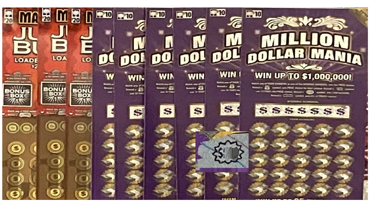 SC Million Dollar Mania & Magnificent JUMBO Bucks Scratch-Off Lottery ...