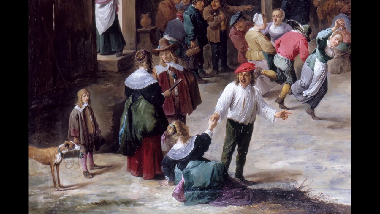 Peasants dancing outside a Tavern - YouTube