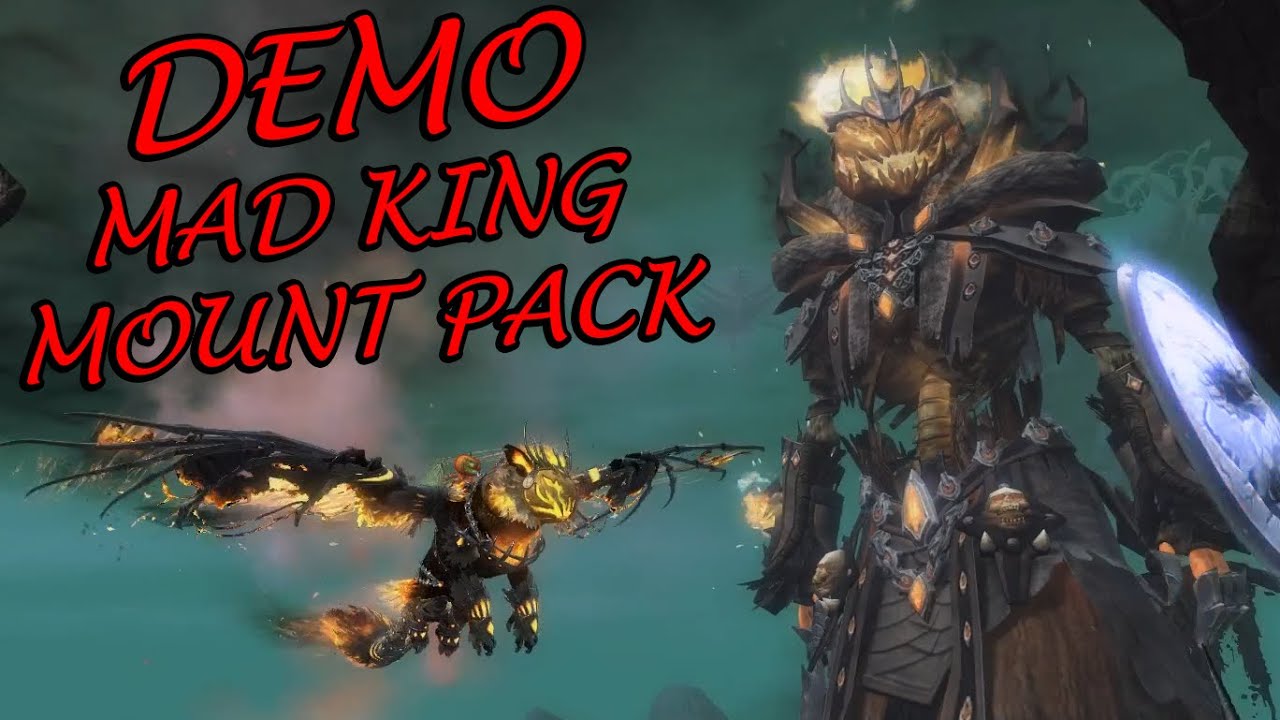 Guild Wars 2 - Mad King Mount Pack Demo - YouTube