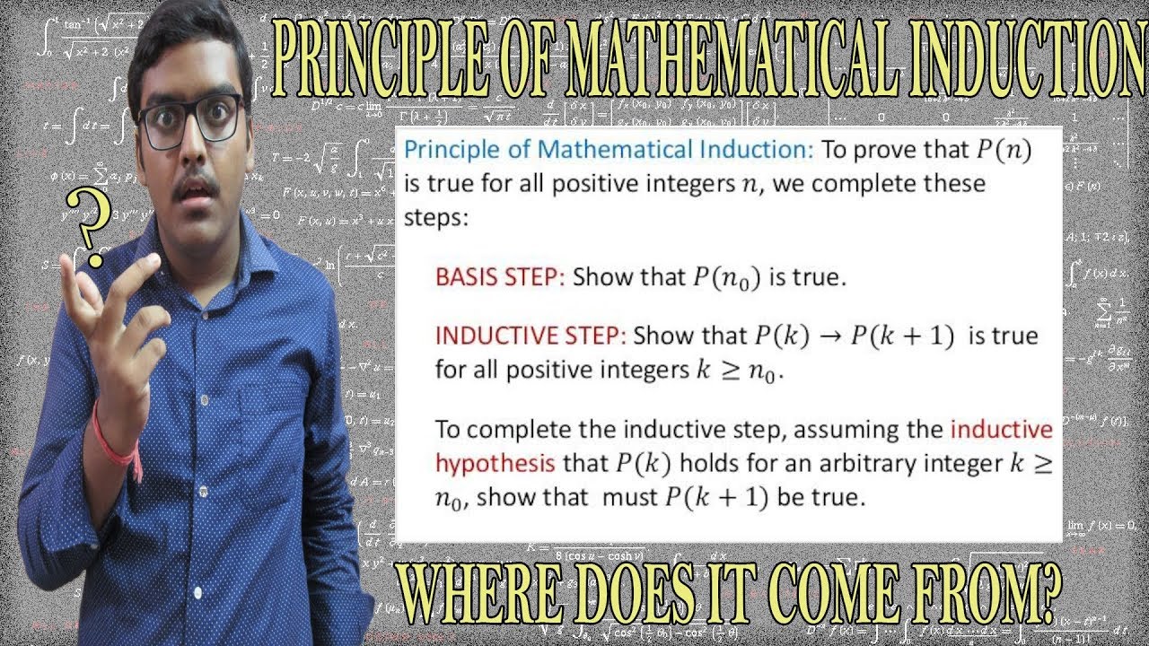 Principle of Mathematical Induction | PROOF| PROOF OF PRINCIPLE OF ...