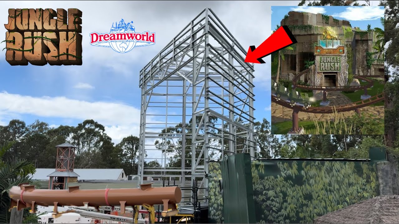 Jungle Rush Parts Arrive And More (2024) - Dreamworld Australia - YouTube