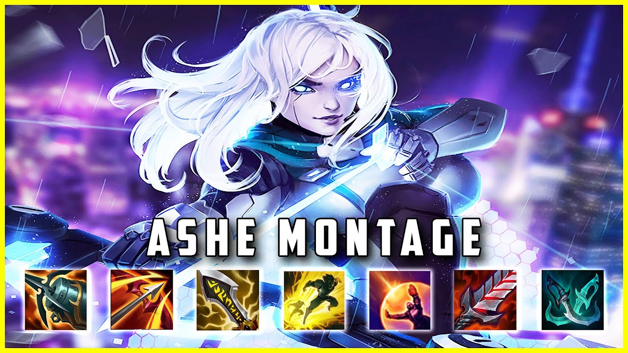 Ashe Montage 2021 - KITING & MELTING ENEMIES - YouTube