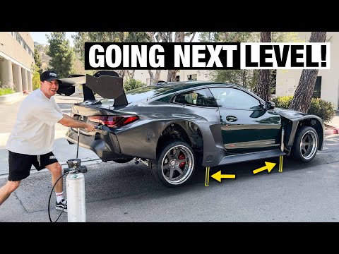 Wir haben Air Jacks an meinem „Street“ M4 GT3 installiert!