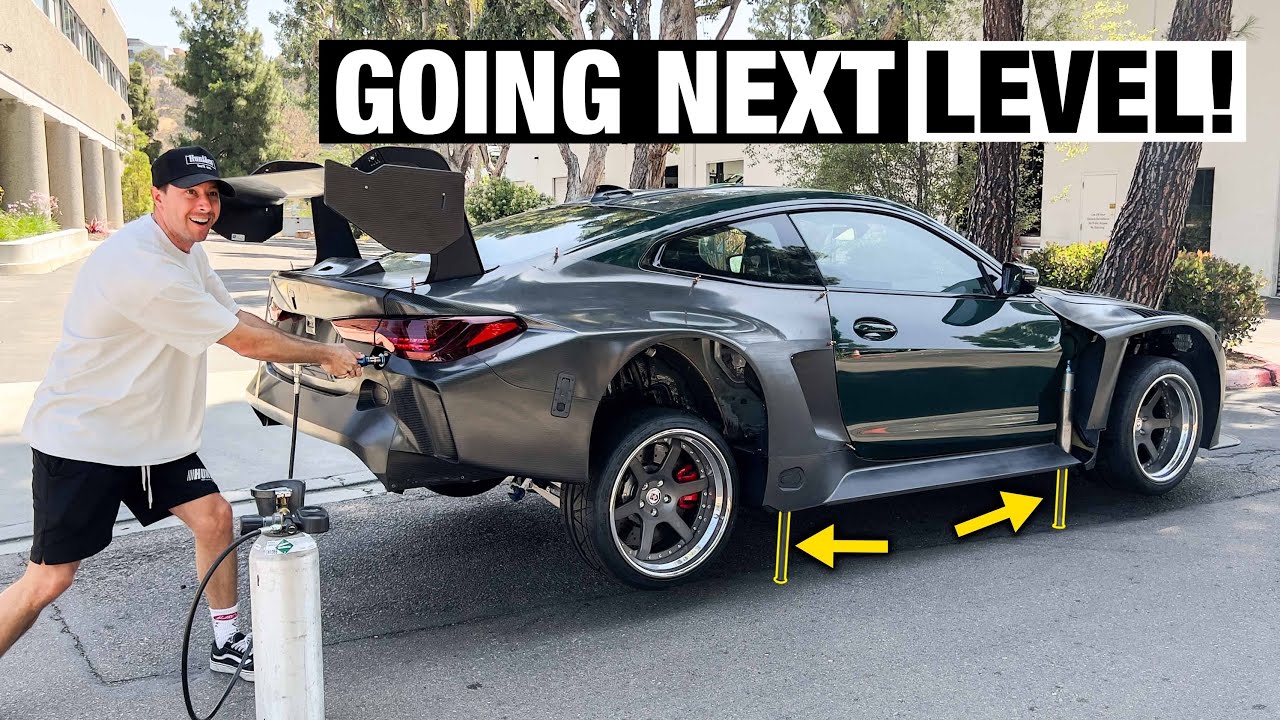 We Installed Air Jacks on my ‘Street’ M4 GT3! - YouTube