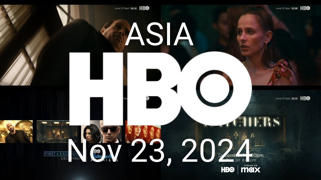 HBO Asia Continuity - Nov 23, 2024 - YouTube