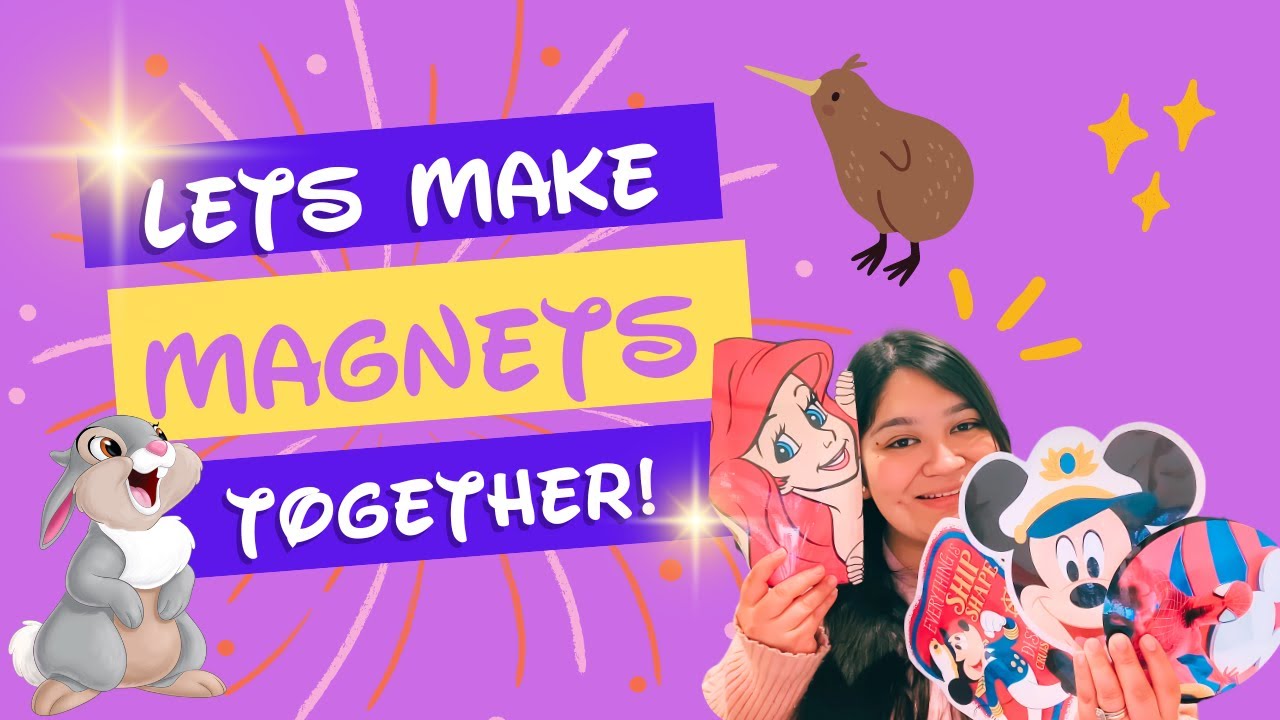 You Won't Believe How Easy It Is to Make Disney Magnets! - YouTube