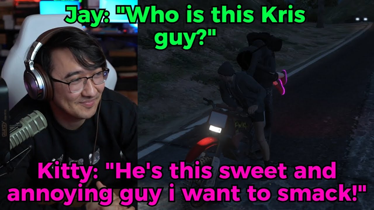 Kris, Kitty and Saiiren cute OOC moment teasing and banter! | GTA ...