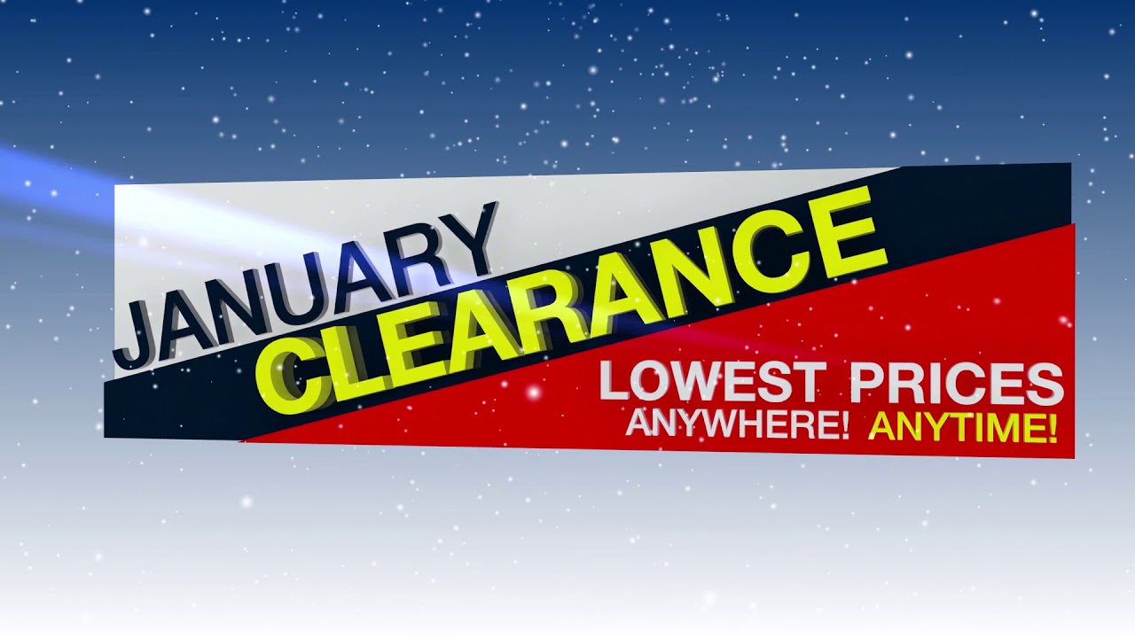 January Clearance 02 :30 - YouTube