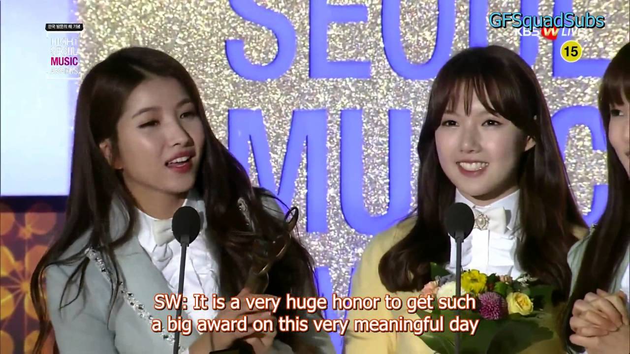 GFRIEND KBS 25th Seoul Music Awards [ENG Sub] - YouTube