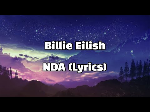 Billie Eilish - NDA (Lyrics) - YouTube