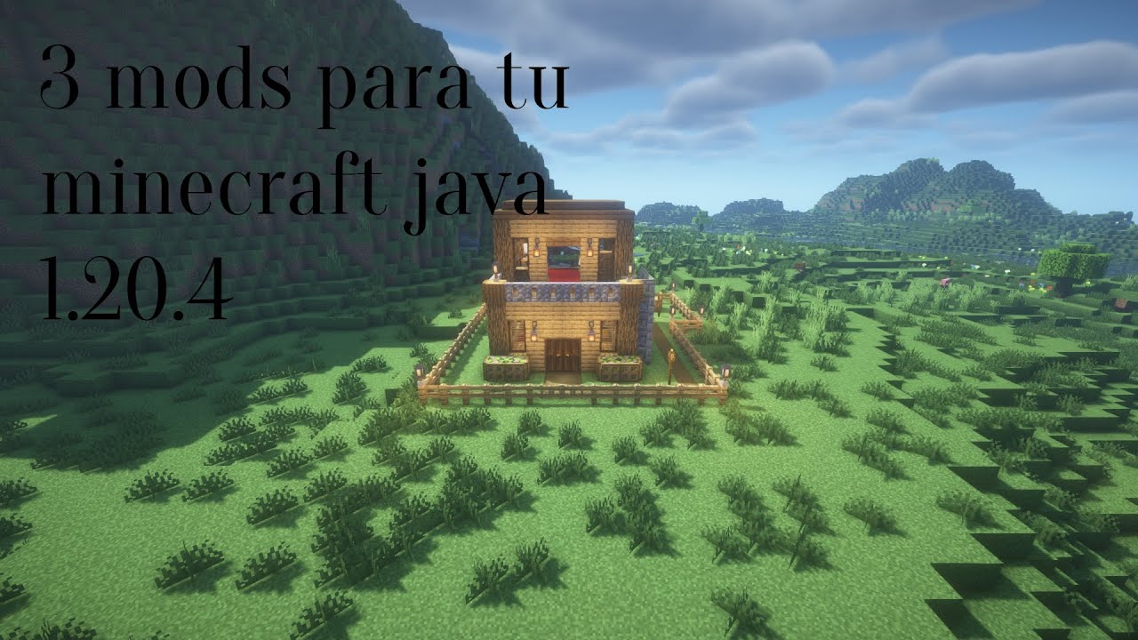 3 mods para tu minecraft java 1.20.4 - YouTube