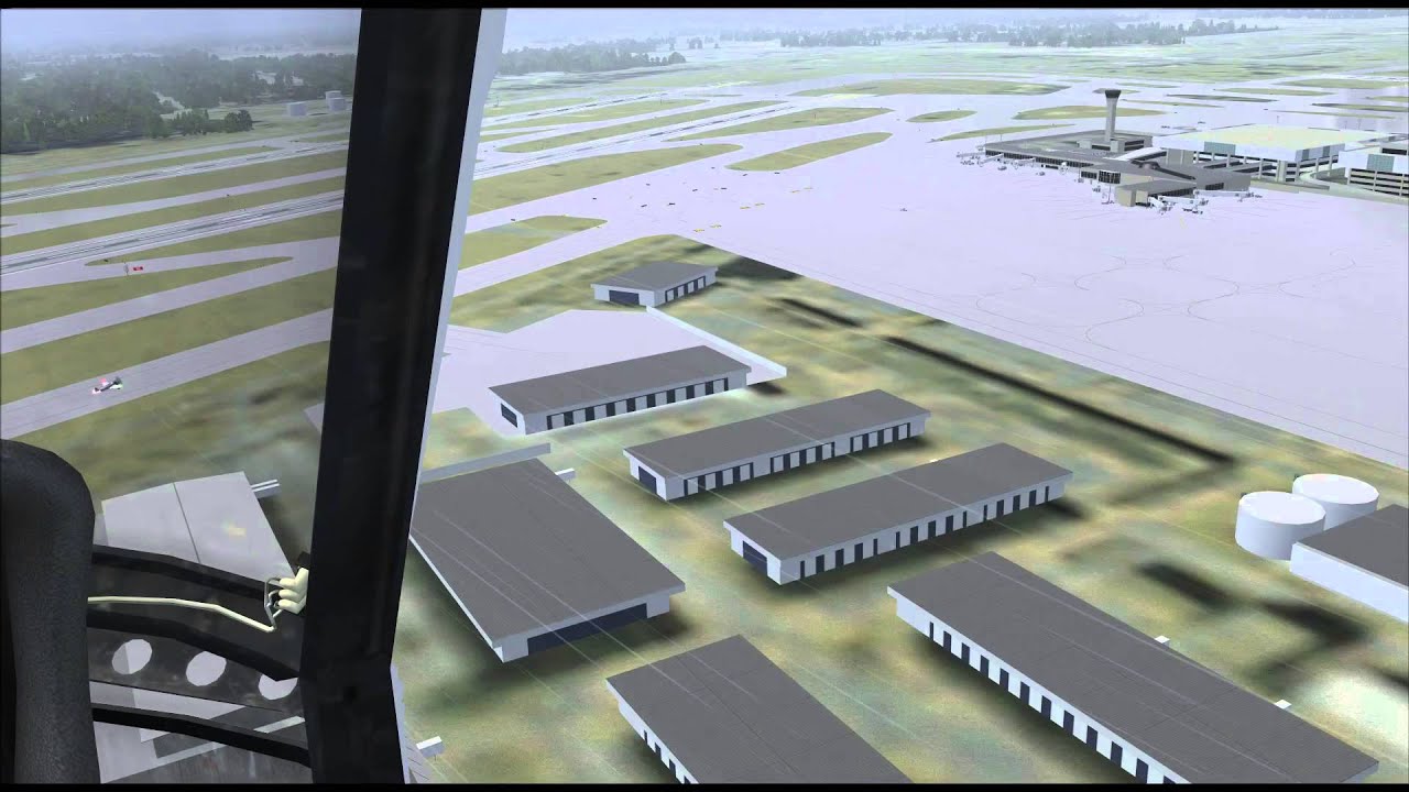 FSX VATSIM HELI Helicopter World Travel Flight 100 KIAH - YouTube