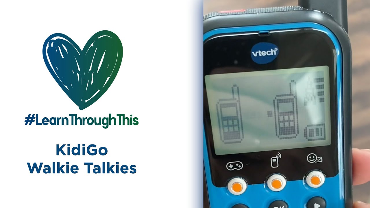 KidiGo Walkie Talkies | #LearnThroughThis with Tiffany - YouTube