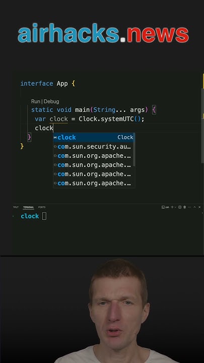 The Clock A Convenient Facade To Millis And Instant Java Shorts Coding Airhacks Youtube