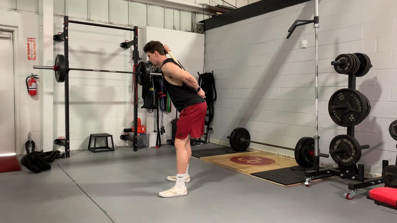 Dowel Hip Hinge for Glute and Back * Exercice pour fessiers et bas du ...