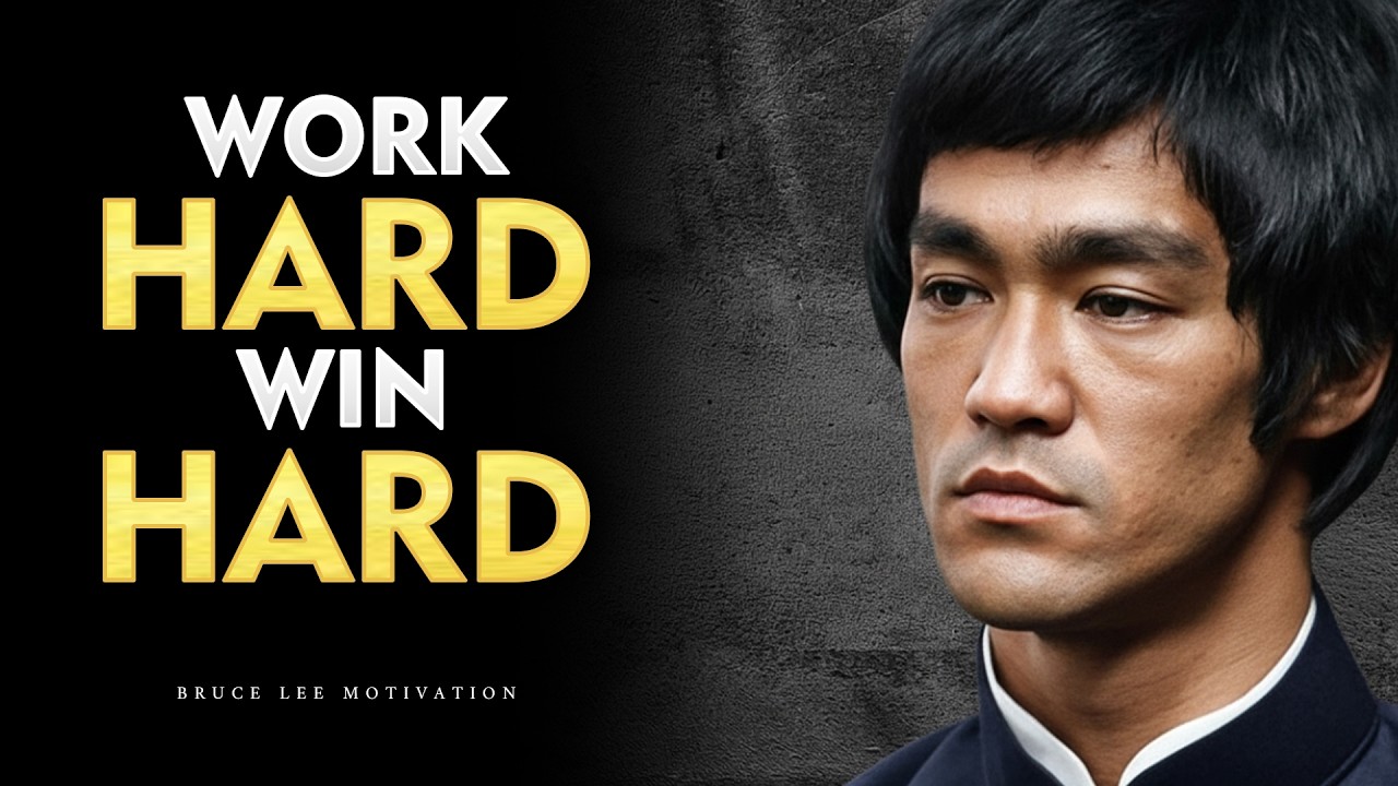 Work Hard, Win Hard — The Unbreakable Rule of Success | Bruce Lee - YouTube