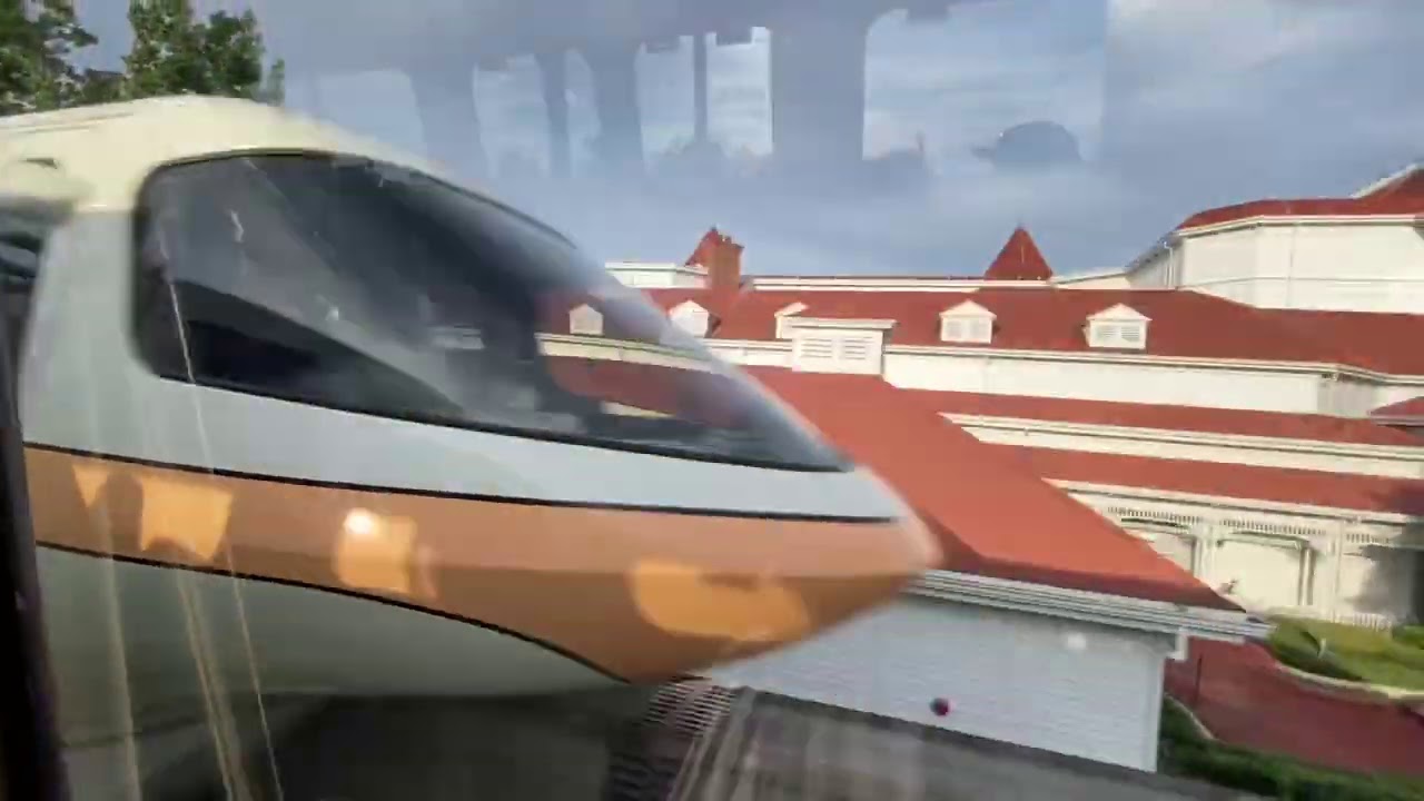 Green Monorail WDW - YouTube